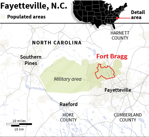 Violent Crime, Non Combat Death and Suicide at Fort Bragg, North ...